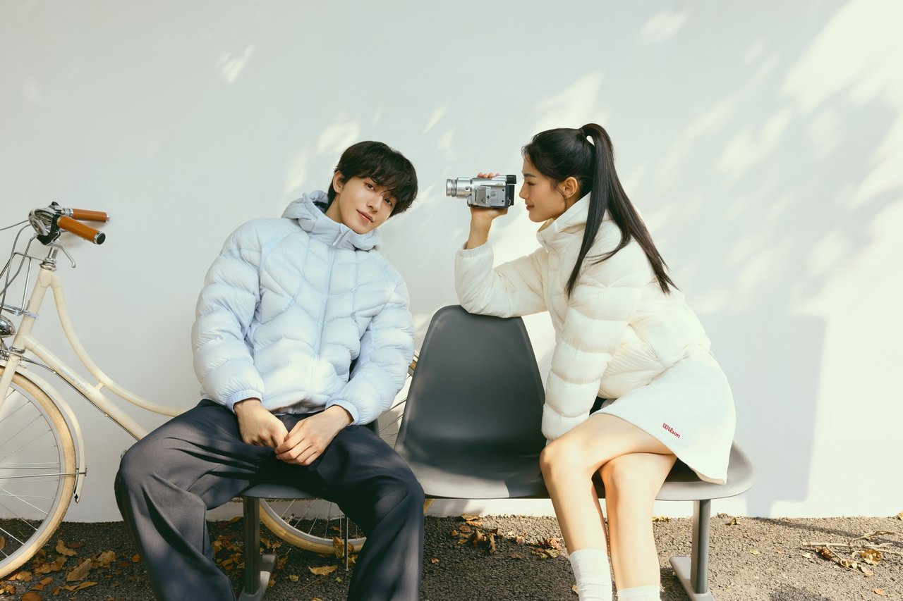 Everything looks pretty on Nam Joo-hyuk... Wilson unveils 25FW lightweight down photoshoot